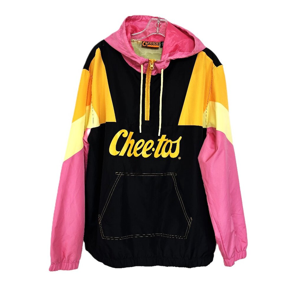 Cheetos Chester Cheetah Color Block Retro Windbreaker… - Gem